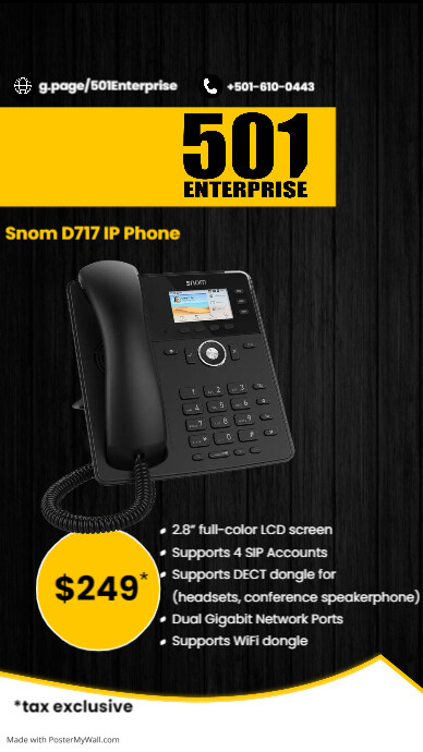 Snom D17 IP Phone | PosterMyWall