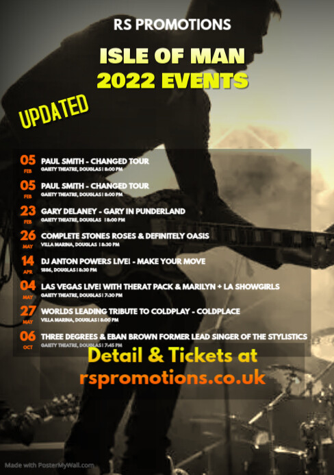 Copy of Copy of Rock Band Tour Announcement | PosterMyWall