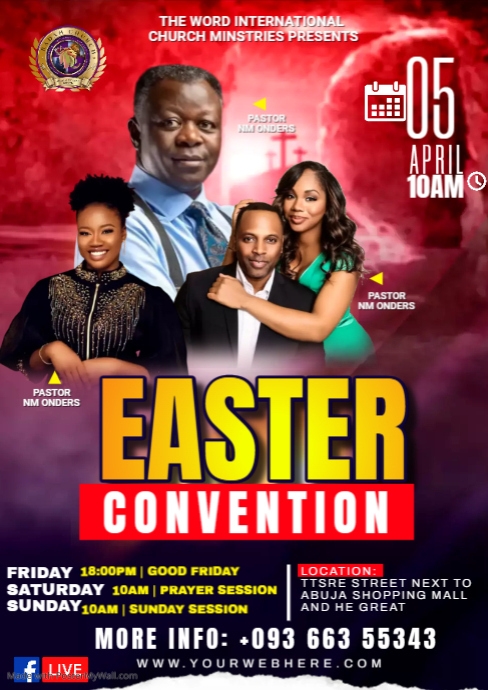 easter convention | PosterMyWall easter convention | PosterMyWall