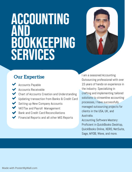 Quickbooks Training and Bookkeeping | PosterMyWall