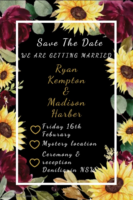 save the date | PosterMyWall