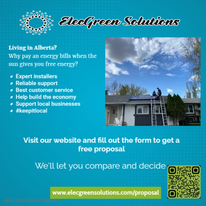 Copy of Solar Panel Ad (1) | PosterMyWall