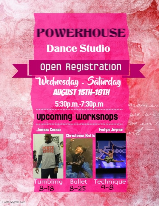 Powerhouse Dance Events | PosterMyWall