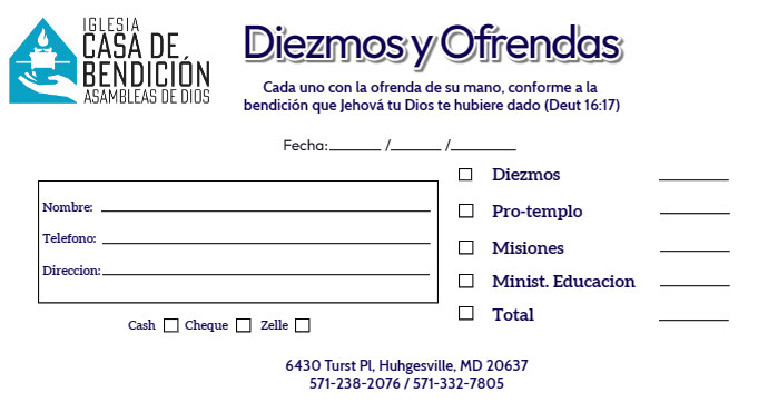 tithe and offering envelope | PosterMyWall