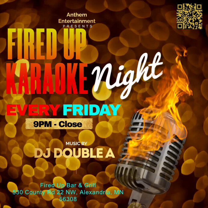 karaoke night (revision) | PosterMyWall