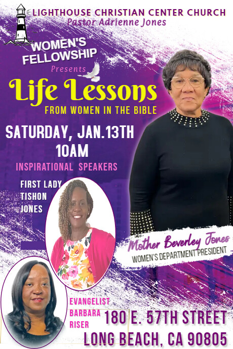 Church Women Conference Flyer | PosterMyWall