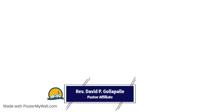 Copy of lower thirds nameplate | PosterMyWall