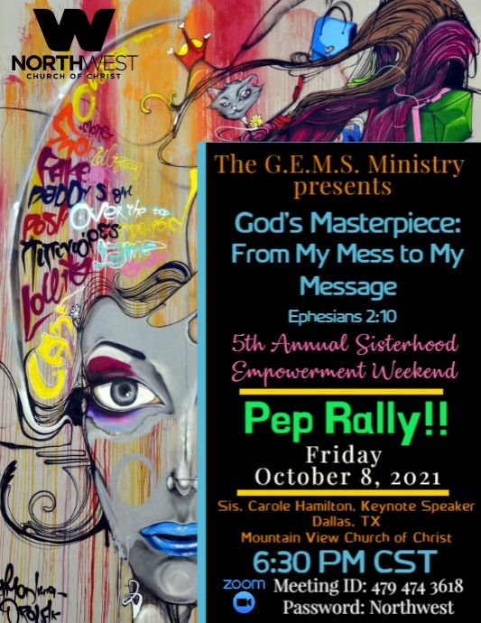 Pep Rally Cover | PosterMyWall