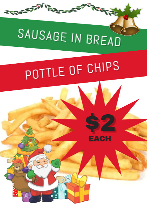 French Fries ad Flyer Template | PosterMyWall