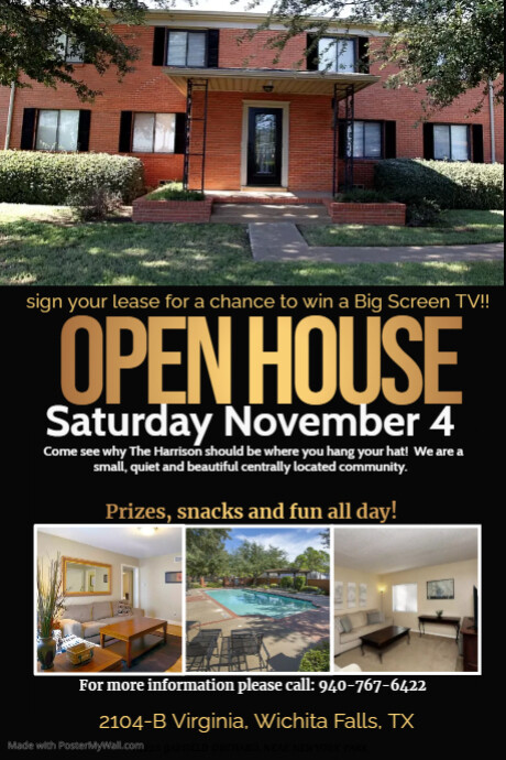 open house ad, real estate flyer | PosterMyWall
