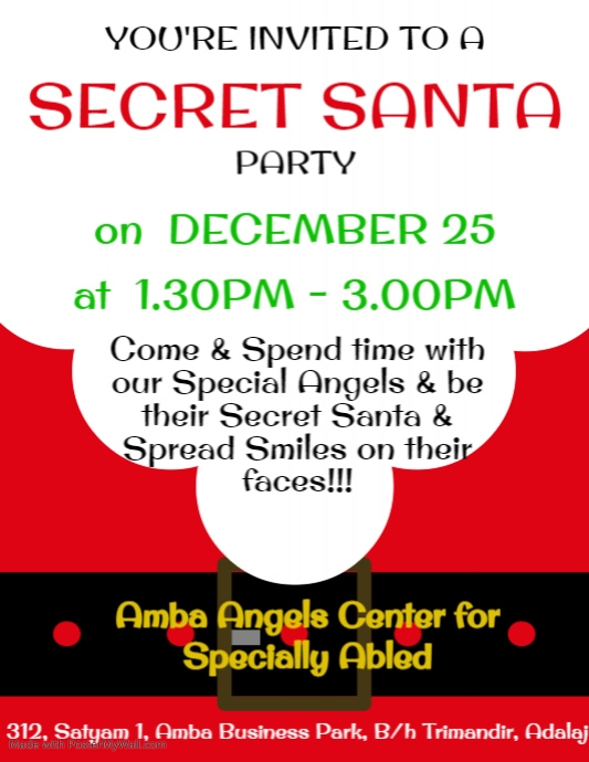 Copy of Copy of Secret Santa | PosterMyWall