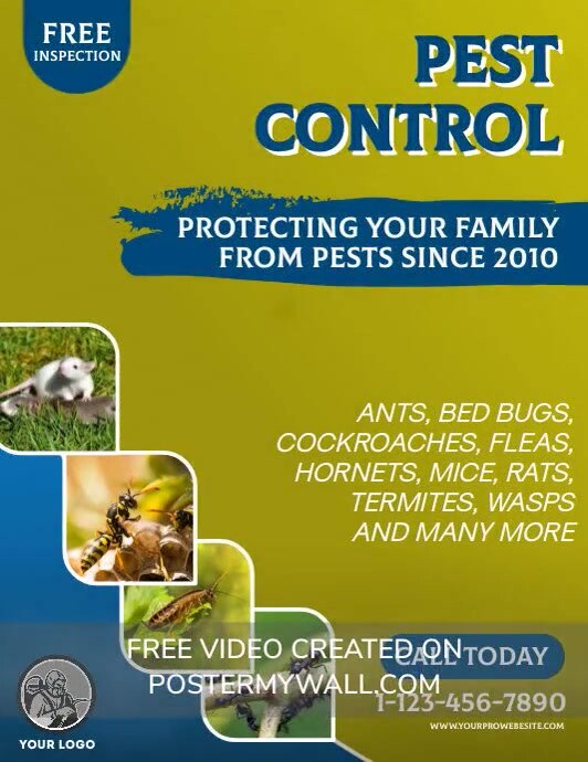 Pest Control Flyer | PosterMyWall