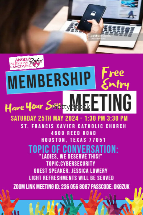 ASC Membership Meeting (revised) | PosterMyWall
