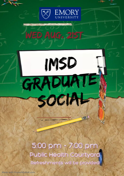 Copy of IMSD Grad Social | PosterMyWall