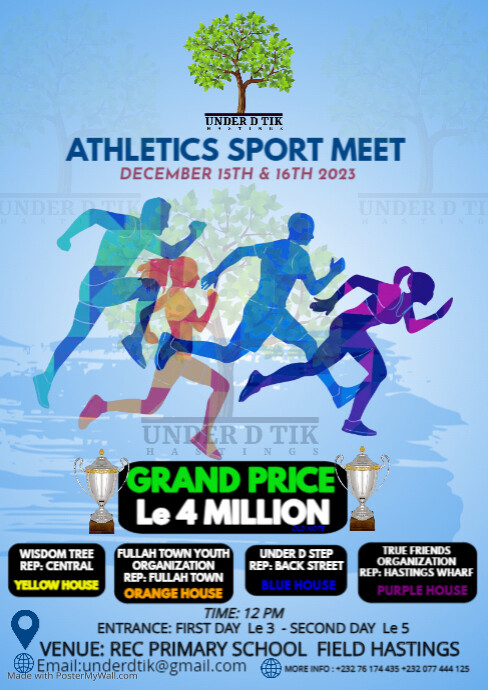 Copy of World Athletics Day flyer (1) | PosterMyWall