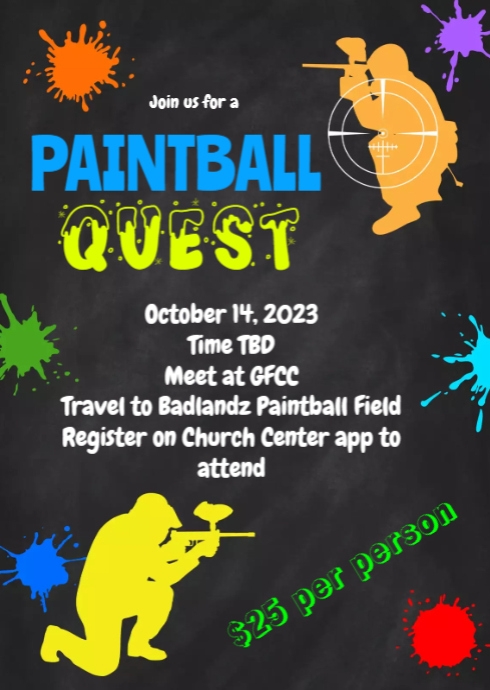 Copy of Paintball Day Flyer | PosterMyWall