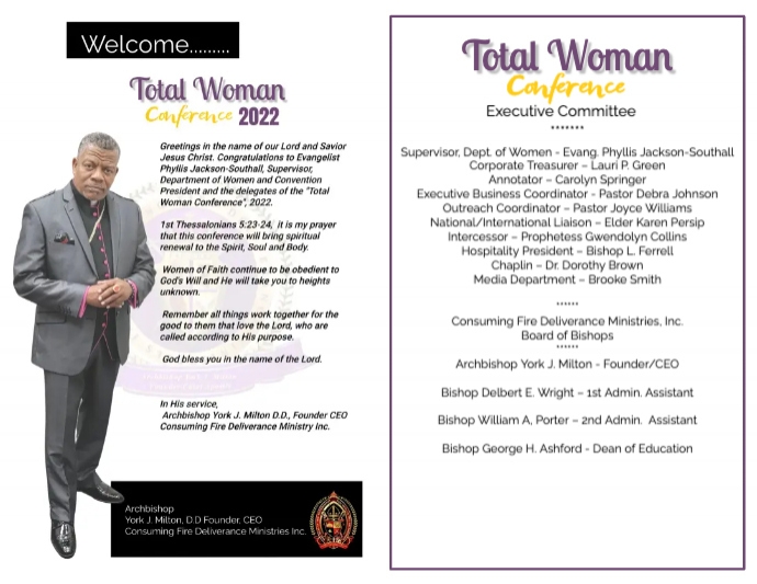 Copy of TWC Program Inside | PosterMyWall