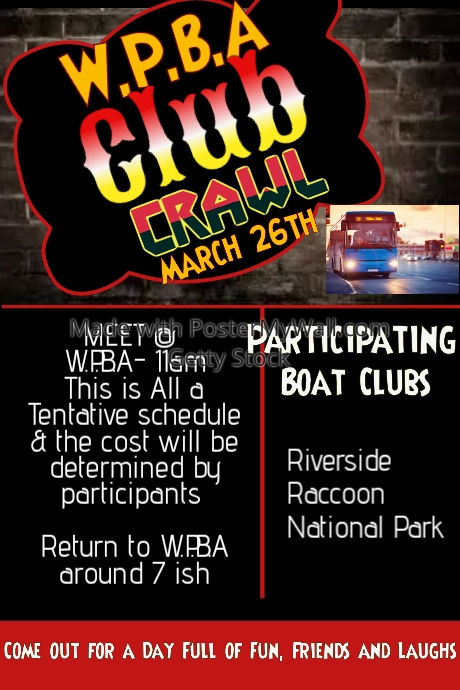 Copy of Copy of pub crawl bar flyer | PosterMyWall