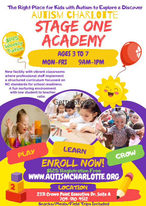 preschool enrollment advertisement | PosterMyWall