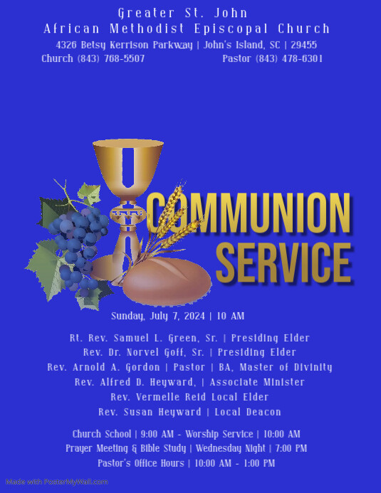 online communion invitations | PosterMyWall