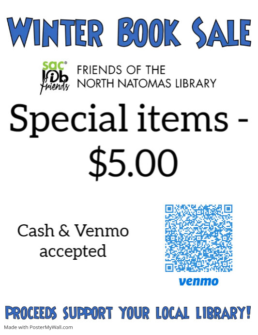 FOL Winter Book Sale #2 (1) | PosterMyWall