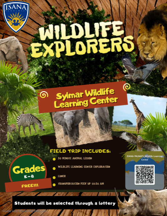 Sylmar Wildlife Learning CEnter | PosterMyWall