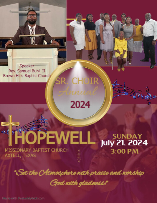 Choir Day | PosterMyWall