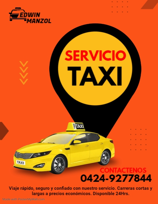 Taxi service | PosterMyWall