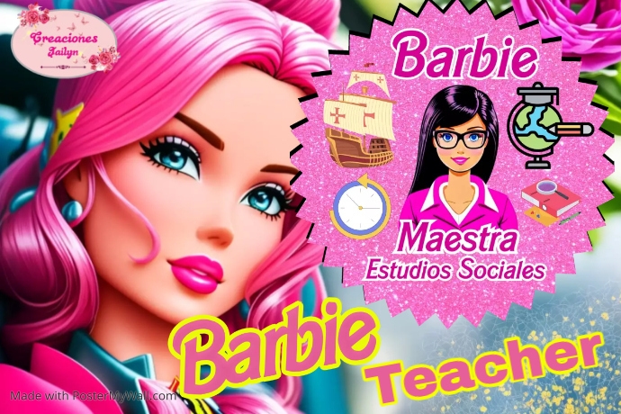 Copy of Barbie Party Flyer | PosterMyWall