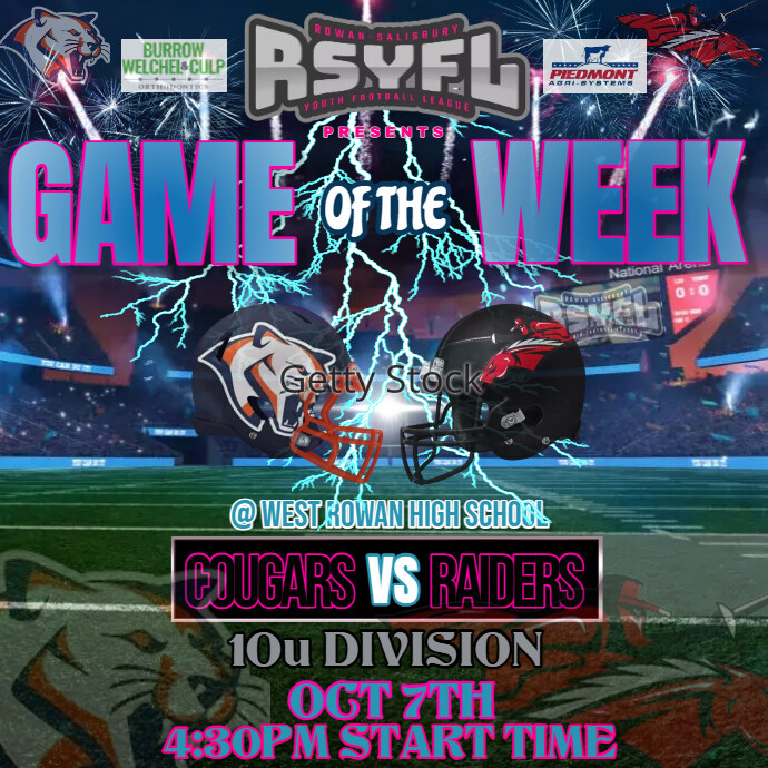 Copy of american football game week flyer (2) | PosterMyWall
