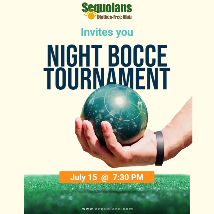 Copy of SEQ Bocce Tournament 7-15 1080x1080 | PosterMyWall