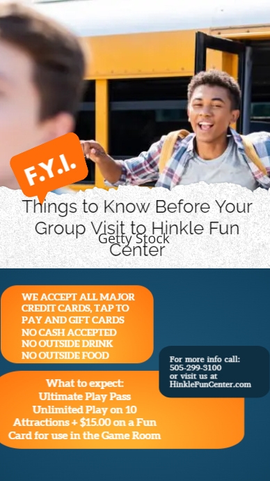 Ultimate Fun Pass Field Trip Flyer | PosterMyWall