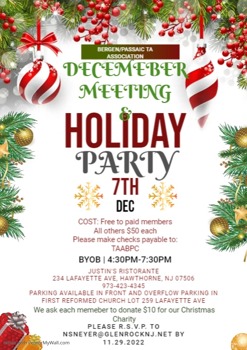 Christmas party | PosterMyWall