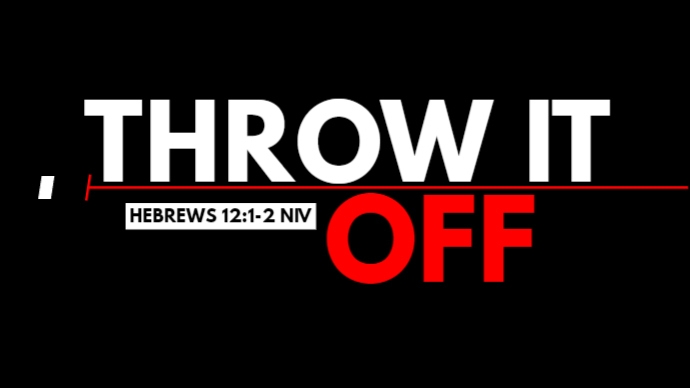 THROW IT OFF | PosterMyWall