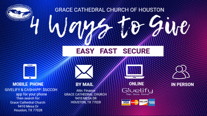 Grace 22 - Church Giving flyer | PosterMyWall