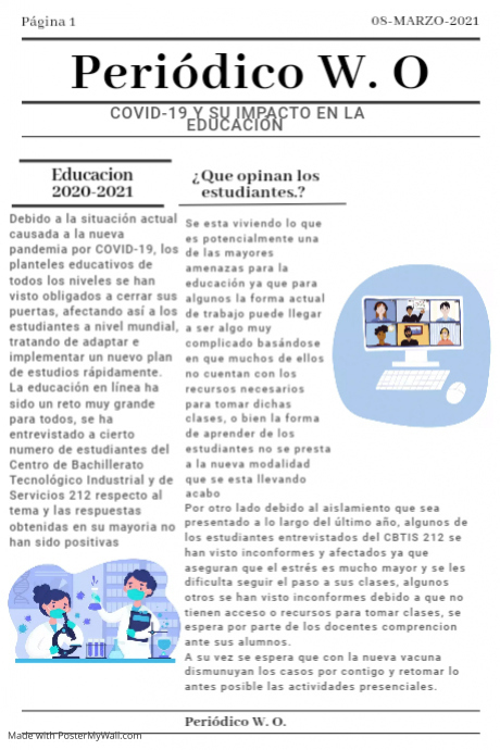 Copy of Copia de Conventional Newspaper Layout | PosterMyWall