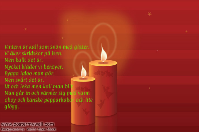 Copy of juldikt | PosterMyWall