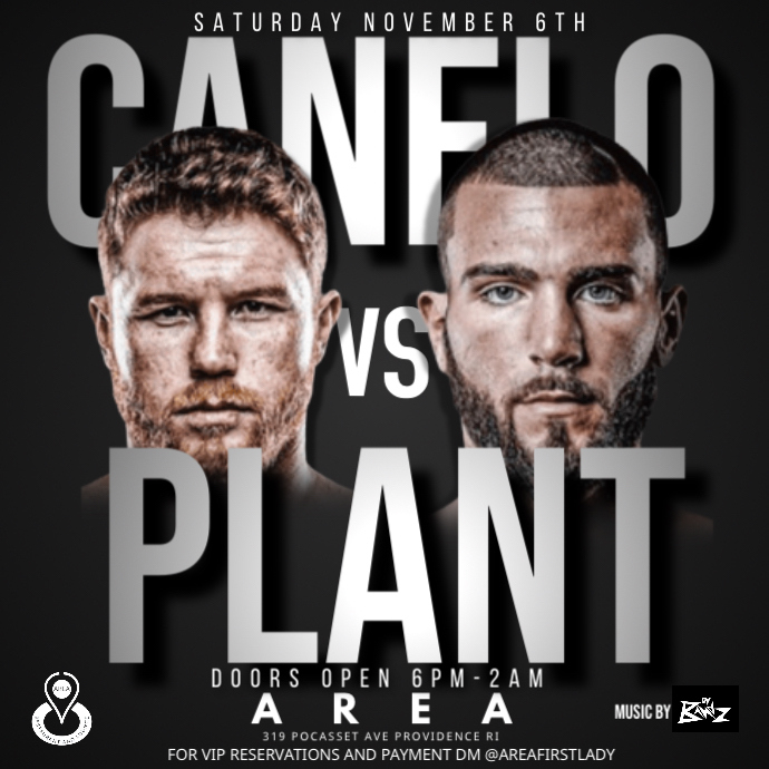 Copy of Copy of Copy of canelo vs plant | PosterMyWall