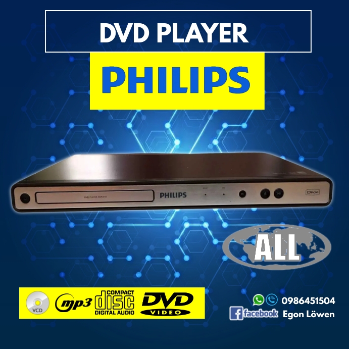 dvd player Philips | PosterMyWall