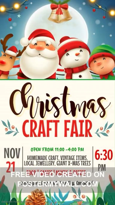 Christmas craft fair | PosterMyWall