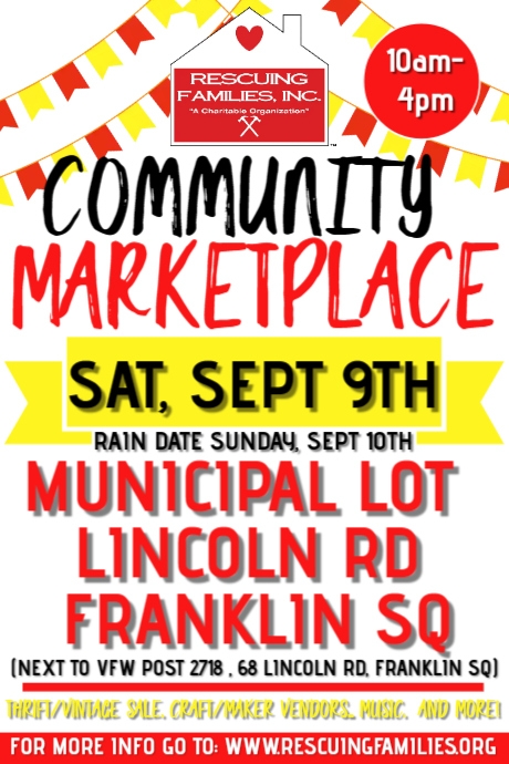 Community yard sale (6) | PosterMyWall