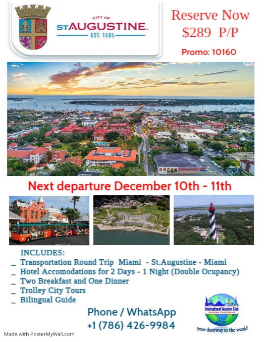 IVC St. Augustine (3) | PosterMyWall