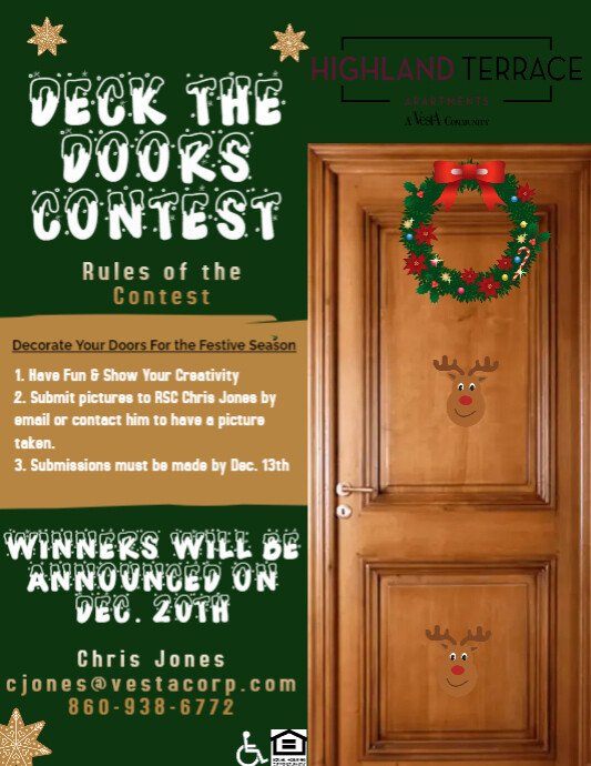 Door Decorating Contest HT | PosterMyWall