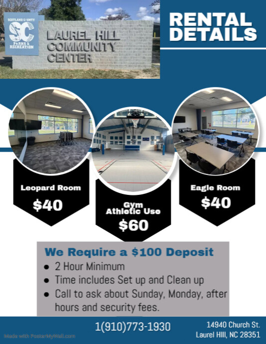 Room Rental Details | PosterMyWall