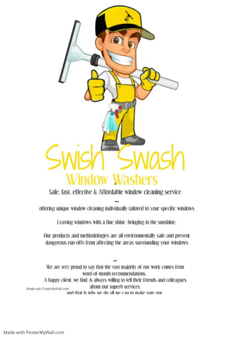 Copy of Swish Swash | PosterMyWall