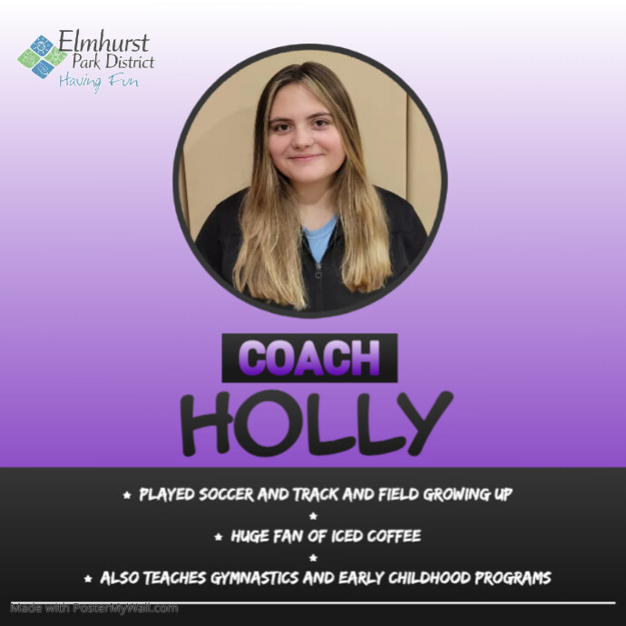 Coach Holly | PosterMyWall