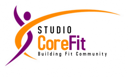 White_CoreFit Logo | PosterMyWall
