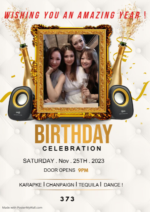 birthday celebration | PosterMyWall