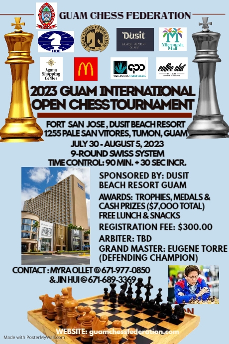 Open Chess Championship Template | PosterMyWall