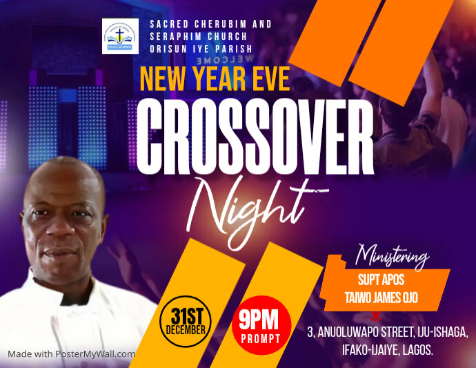 crossover night | PosterMyWall